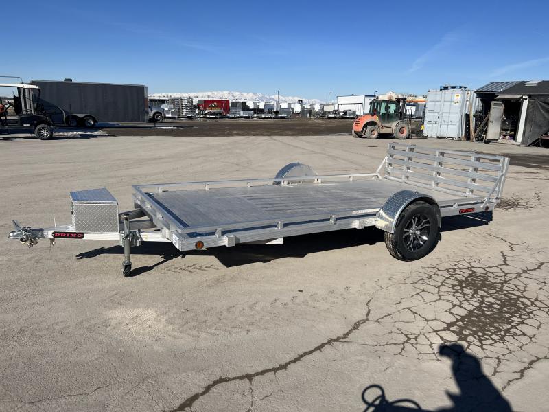 Primo 6.5x14 Aluminum Low Profile Utility Trailer | Wasatch Trailer ...