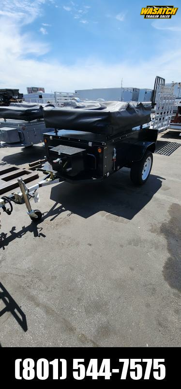 Primo 5x4 Land-Force Canopy Trailer with Lift Kit Cargo / Enclosed ...