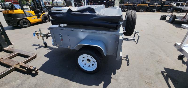 Primo 5x4 Land-Force Canopy Trailer with Lift Kit Cargo / Enclosed ...