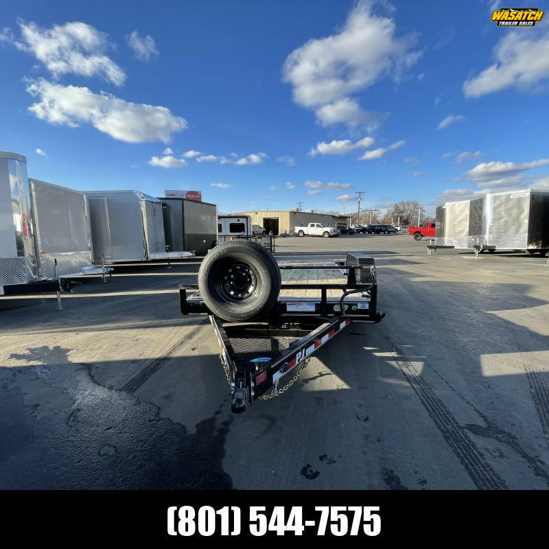 2022 PJ Trailers 16' T6 Tilt Flatbed Trailer | Wasatch Trailer Sales ...