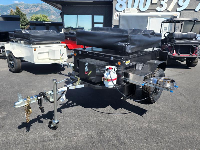 Primo 5x4 Land-Force Canopy Trailer with Lift Kit Cargo / Enclosed ...