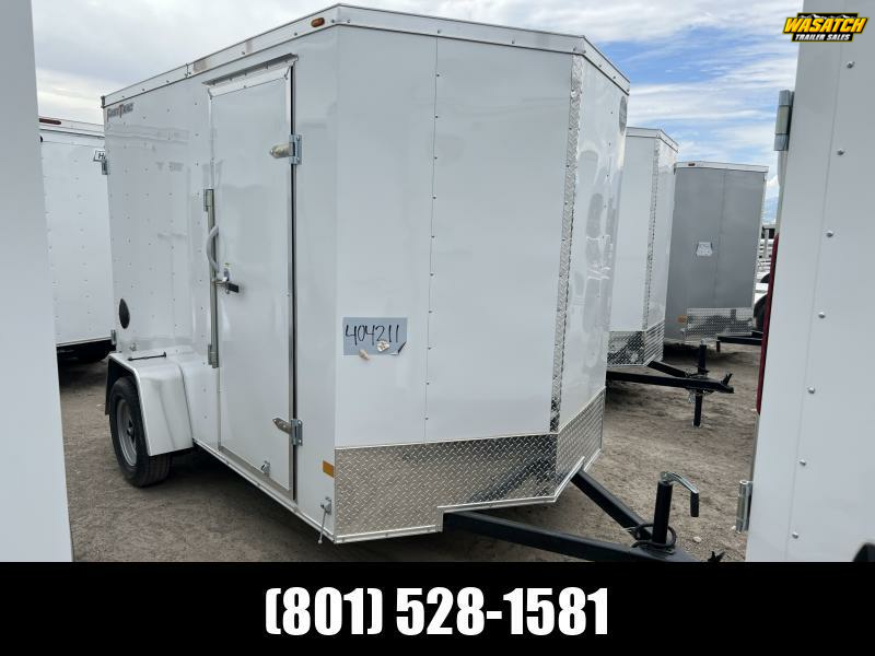 Wells Cargo 6x10 Fast Trac Deluxe Cargo / Enclosed Trailer | Wasatch ...
