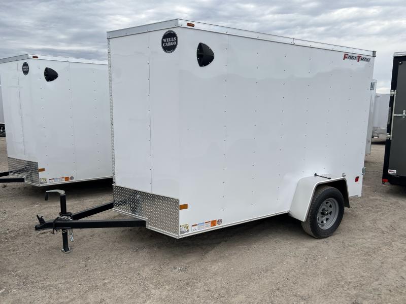 Wells Cargo 6x10 Fast Trac Deluxe Cargo / Enclosed Trailer | Wasatch ...