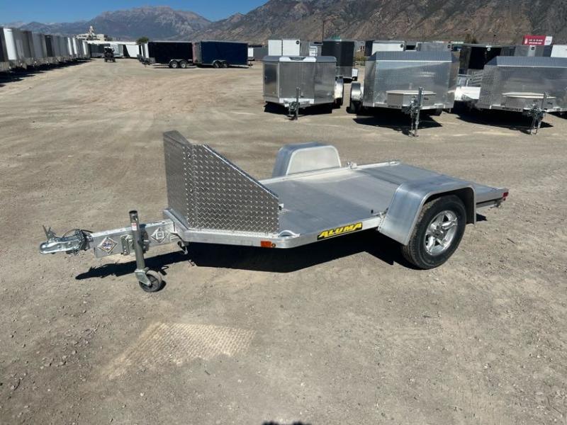 Aluma MC1F 4x9 Aluminum Motorcycle Trailer | Wasatch Trailer Sales ...