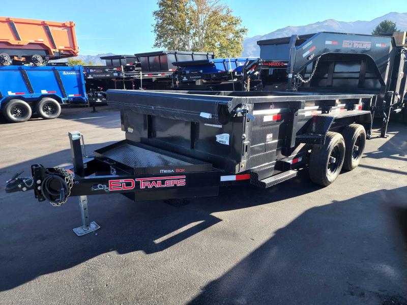 2022 ED Trailers 6.5X12 Utility Dump Dump Trailer | Wasatch Trailer ...