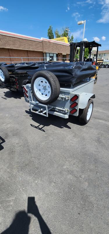 Primo 5x4 Land-Force Canopy Trailer with Lift Kit Cargo / Enclosed ...