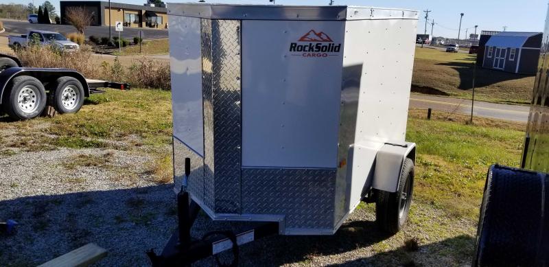 2021 Rock Solid Cargo 4' x 6' Enclosed Cargo Trailer | Tenn Trailers is ...