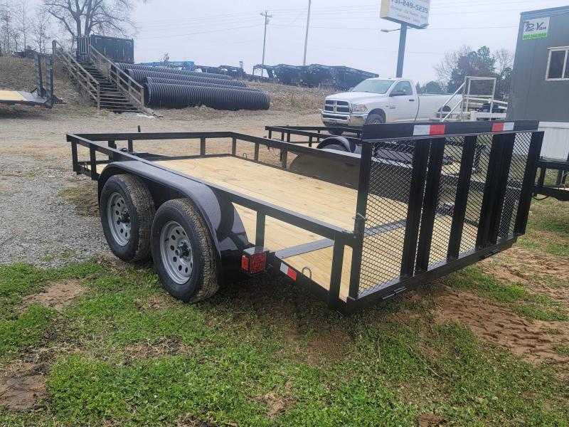 2021 L&O Manufacturing 6'4" x 12' Tandem Axle Utility Trailer | Tenn ...