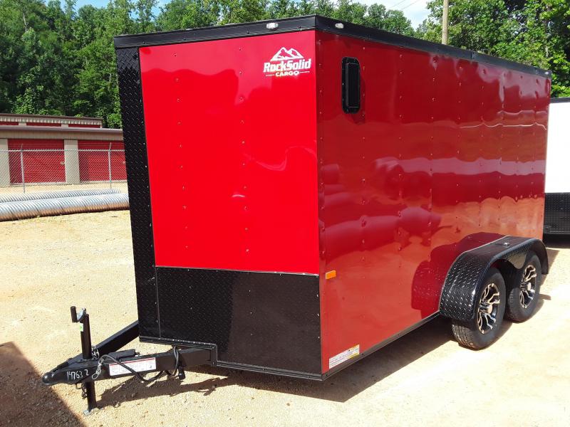 2019 Rock Solid Cargo 7 X 12 Enclosed Cargo Trailer | Tenn Trailers is ...