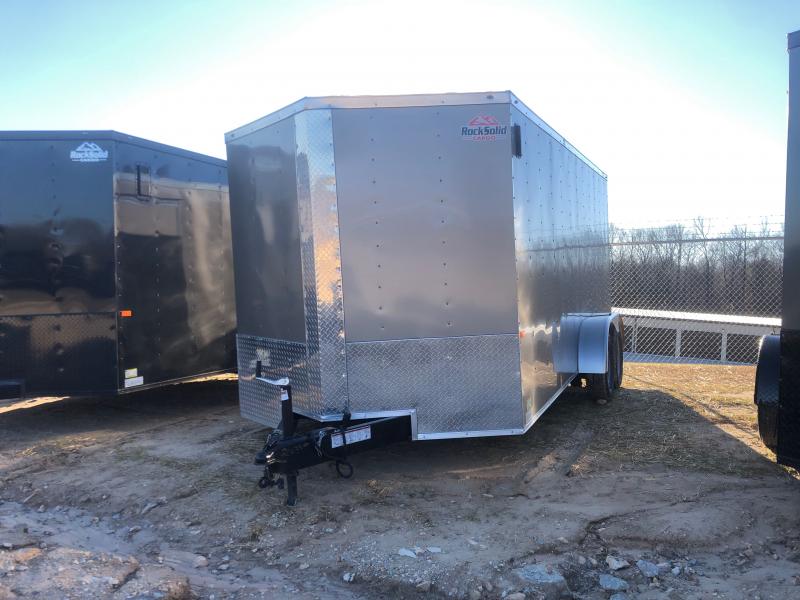 2020 Rock Solid Cargo 7' X 16' Tandem Axle Enclosed Cargo Trailer ...
