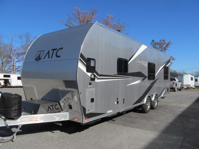 ATC (Aluminum Trailer Co) Gamechanger 2823 8.5 X 28 Front Bathroom Toy ...