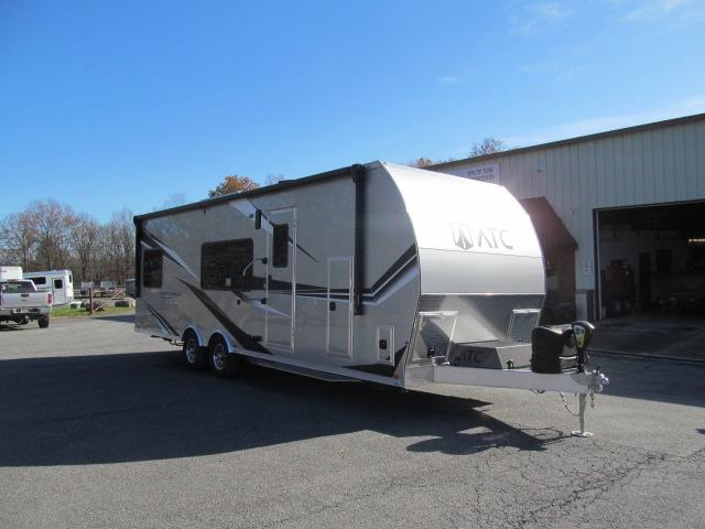 ATC (Aluminum Trailer Co) Gamechanger 2823 8.5 X 28 Front Bathroom Toy ...