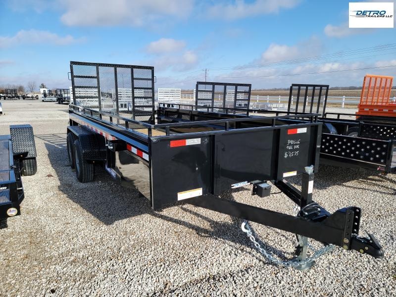 2023 Sure-Trac 7x16 10K Steel High Side Utility Trailer | Detro ...
