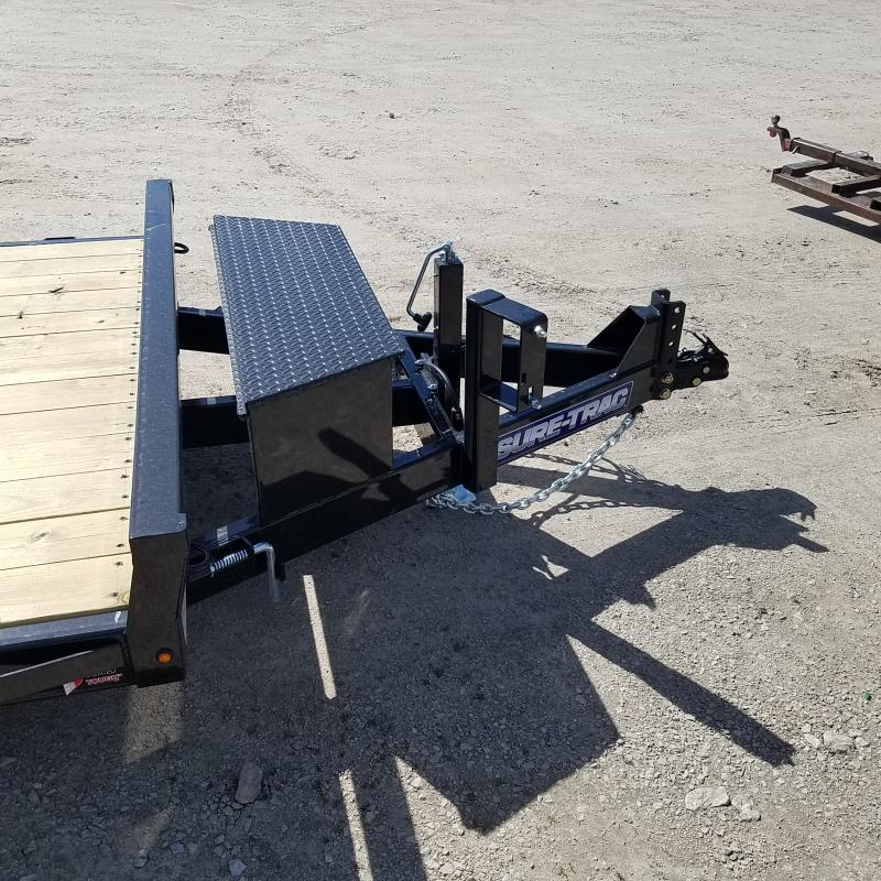 New 2024 Sure-Trac 78 IN x 12 Single Axle Tilt Bed Equipment Trailer 7 ...