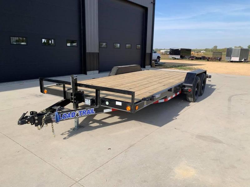 2022 Load Trail 18' 10K Loaded Flatbed Car Trailer | 3d Trailer & Auto ...