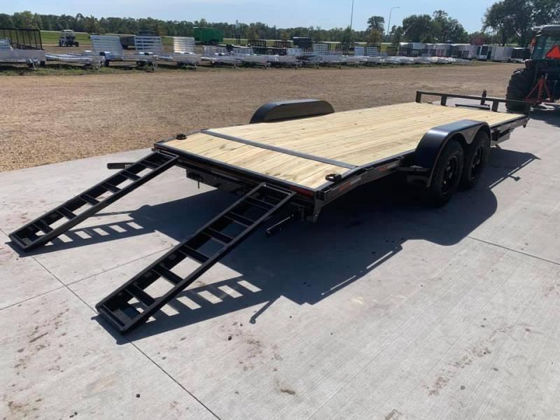 2022 Chase Trailers 22' 10K Loaded Flatbed Car Trailer | 3d Trailer ...
