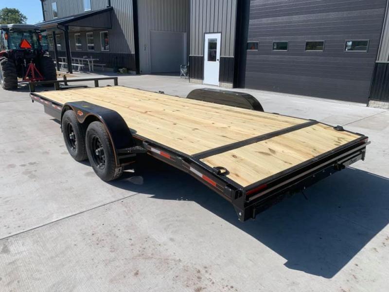 2022 Chase Trailers 22' 10K Loaded Flatbed Car Trailer | 3d Trailer ...