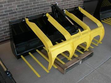 New MDS 66 Skid Steer Manure Tine Grapple Bucket