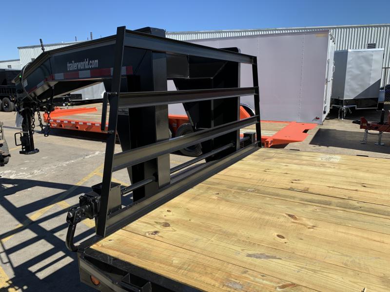 2023 Better Built 30' 12 Ton Pop-up Tail Gooseneck Flatbed Trailer ...