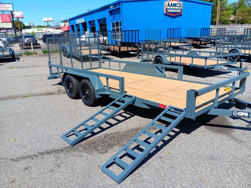 New 2024 GPS TRAILERS GTT 7X18TA ATV Utility Trailer | Columbus Georgia