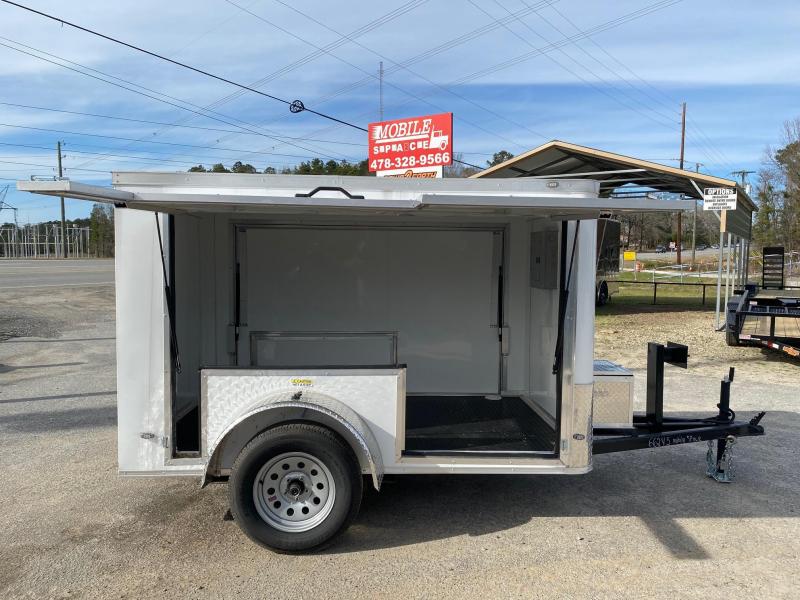 5x8 Enclosed Motorcycle Trailer