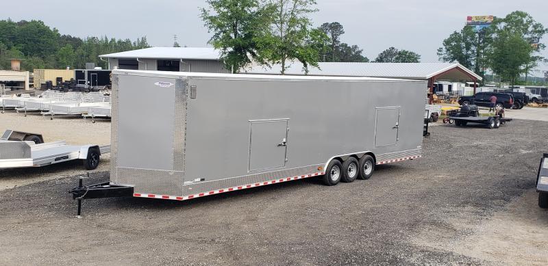 Enclosed 2 Car Trailer