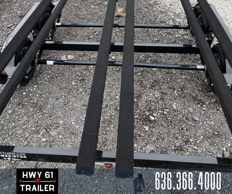 2022 Haul-Rite 22' Tritoon Pontoon Trailer w/brake and ladder | Hwy 61 ...