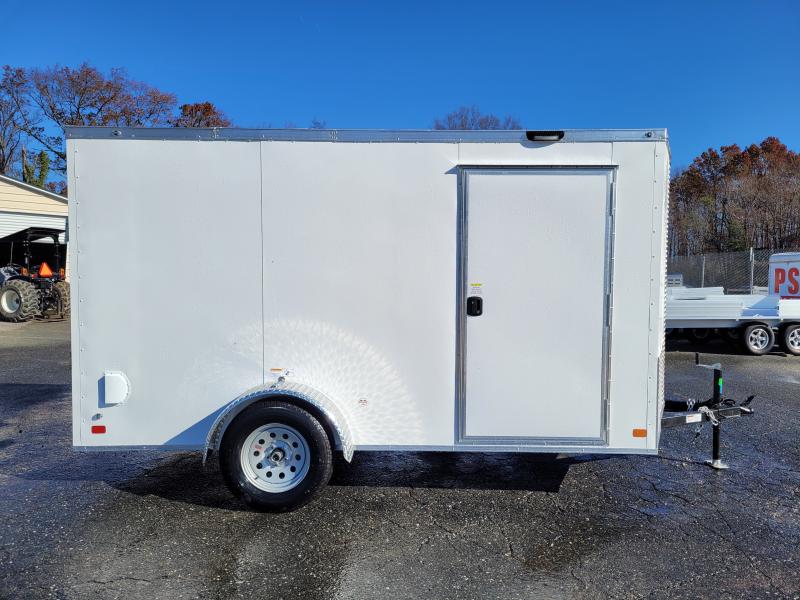 NationCraft 6' x 12' Enclosed Trailer - 3K | New enclosed cargo utility ...
