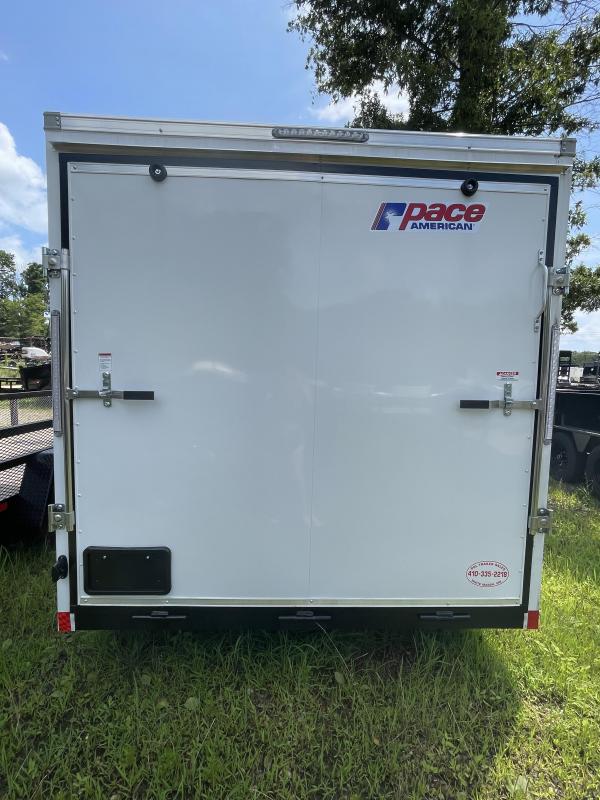 Pace American 7' x 16' Journey Enclosed Trailer - 7K | New enclosed cargo utility landscape ...
