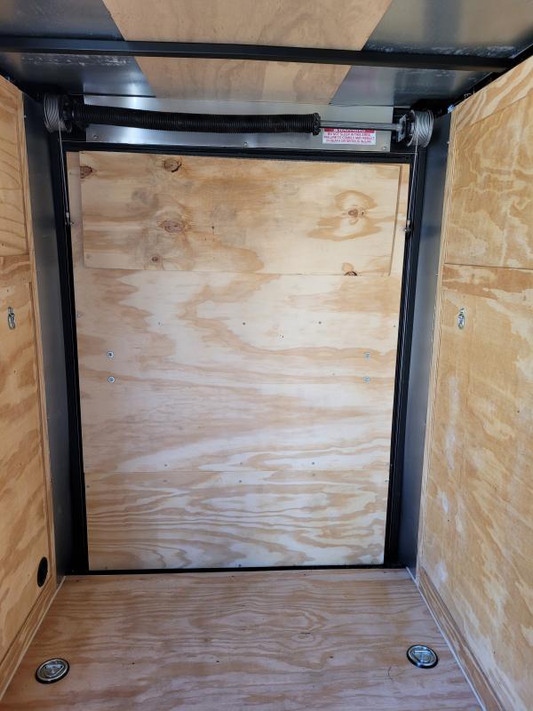 Diamond Cargo 5' x 8' Black Enclosed Trailer | New enclosed cargo ...