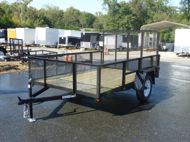 MCT 6'4" x 10' w/ 24" Mesh Utility Trailer | New enclosed cargo utility ...