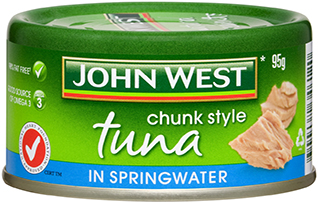 Bulk of Australian canned tuna certified sustainable thanks to John West