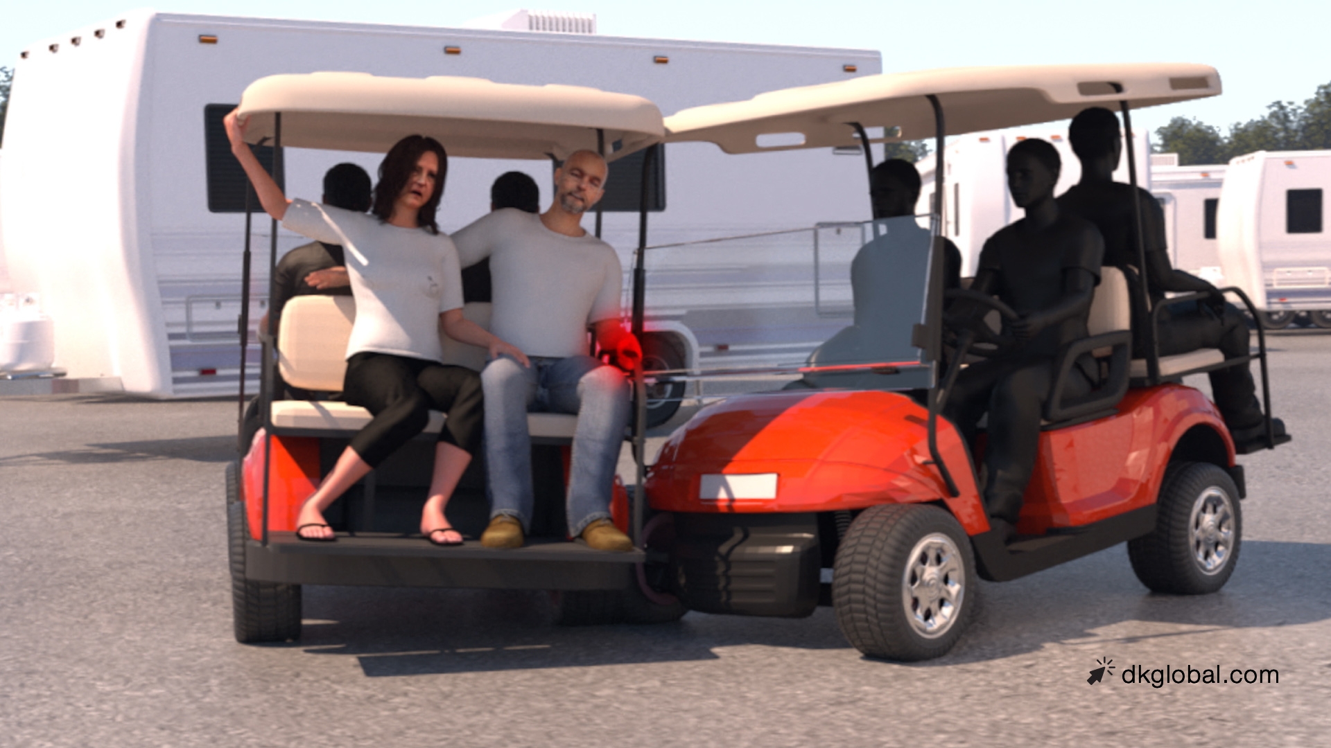 DK Global | Case Feature | Golf Cart Crash Leaves Couple with Severe ...