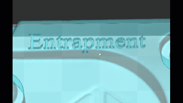 How to add labels/engrave in 3D Sprint