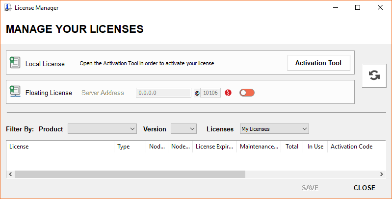 Network-Computer-Locked License Activation [CimLM]