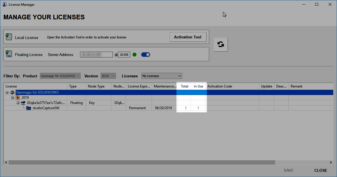 License Server Management [CimLM]