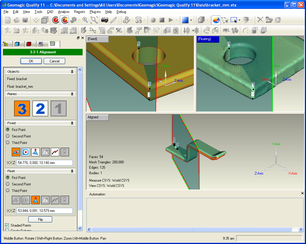 What are some tips for a faster Best Fit Alignment time of my TEST and ...
