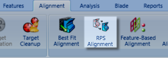 How do I perform a RPS Alignment to align my test and reference models