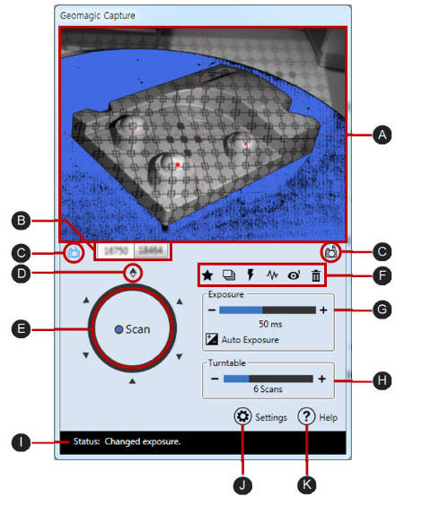 What are the various capture scanning options for
