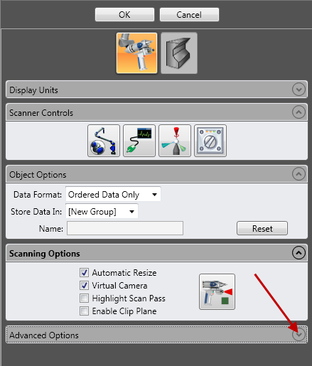 Why does my scan disappear after exiting the scanning session