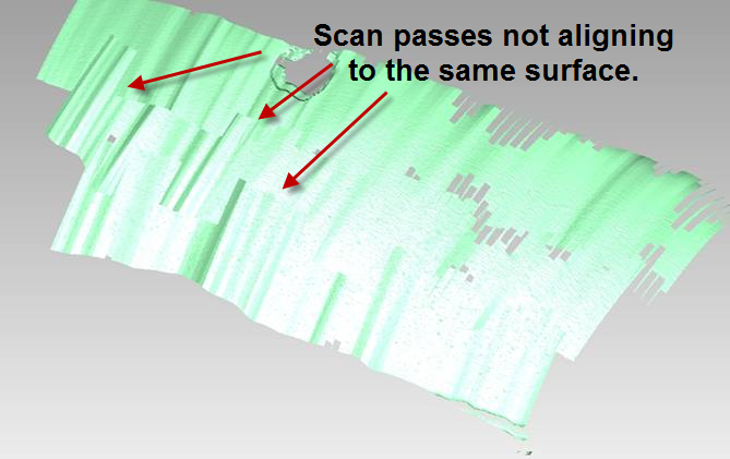 Why am I seeing wavy scan lines and misaligned scan passes while scanning