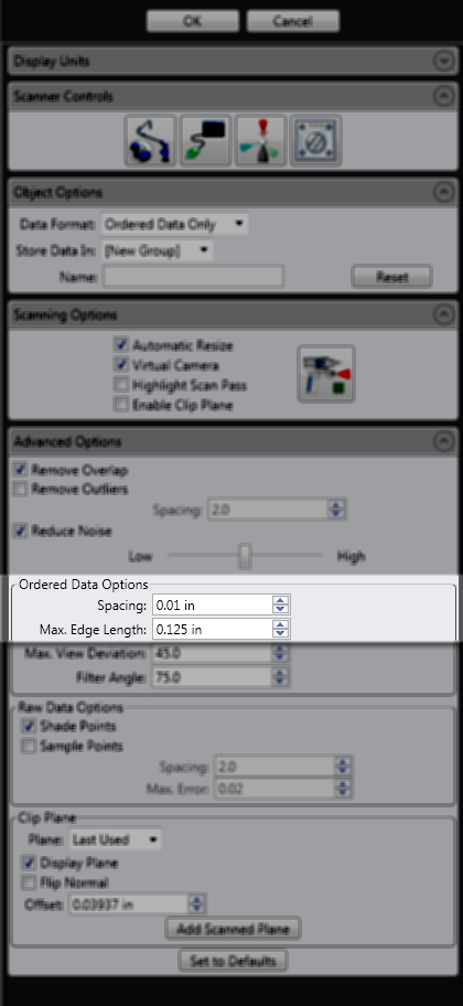 Why does my scan disappear after exiting the scanning session