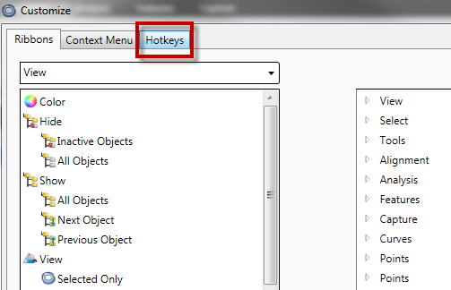 Can I change the hotkeys in the application
