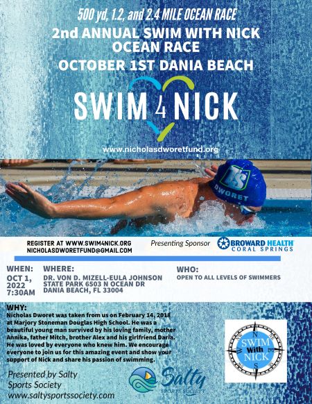 Second Annual Swim With Nick Ocean Swim | DonationMatch