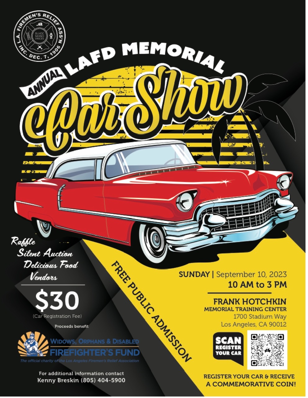 Annual LAFD Memorial Car Show | DonationMatch