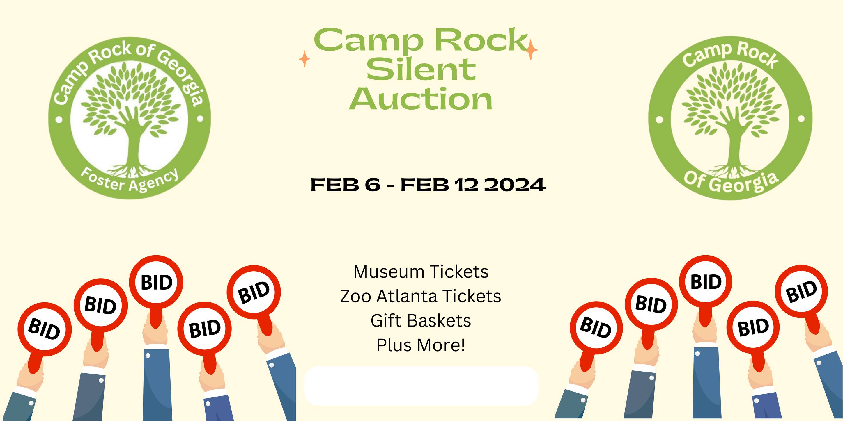 Camp Rock Spring 2024 Silent Auction | DonationMatch