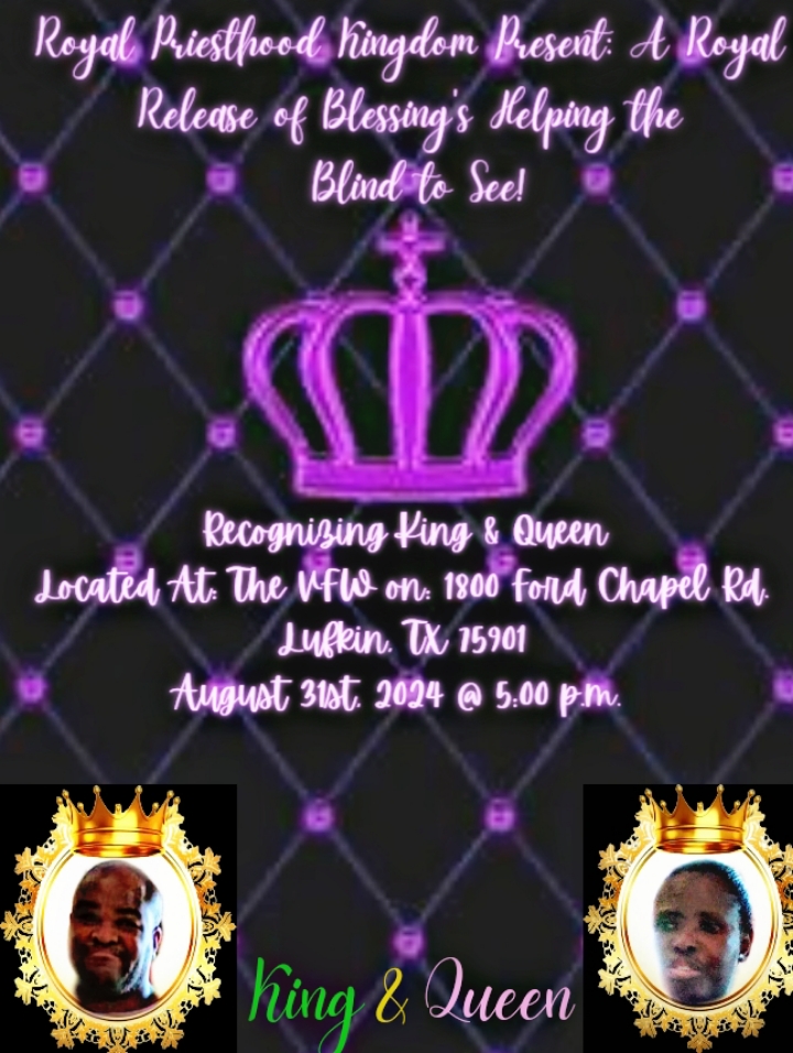 Royal Priesthood Kingdom Ministry Mission Open Door of Hope Homecoming ...