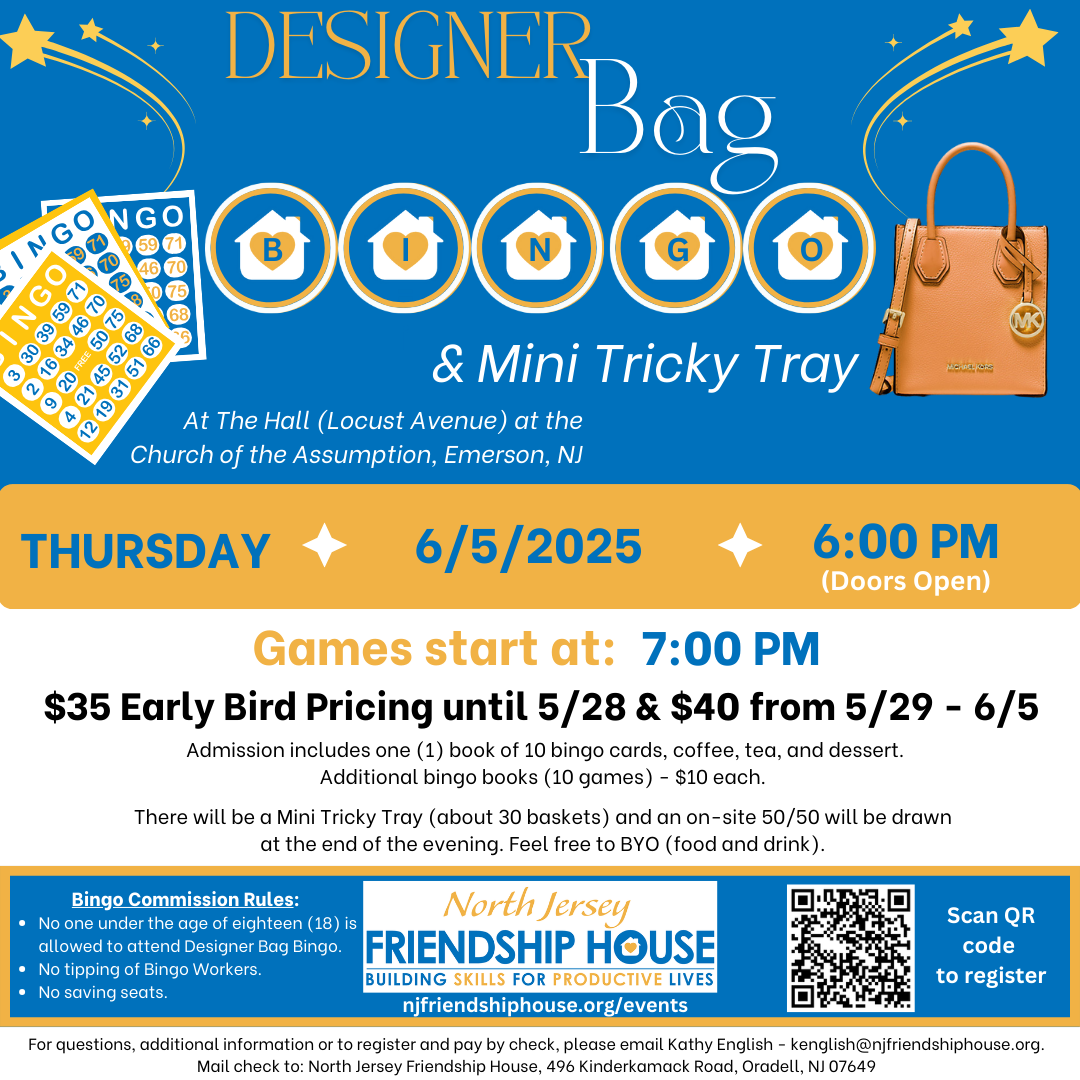 Designer Bag Bingo & Mini Tricky Tray | DonationMatch