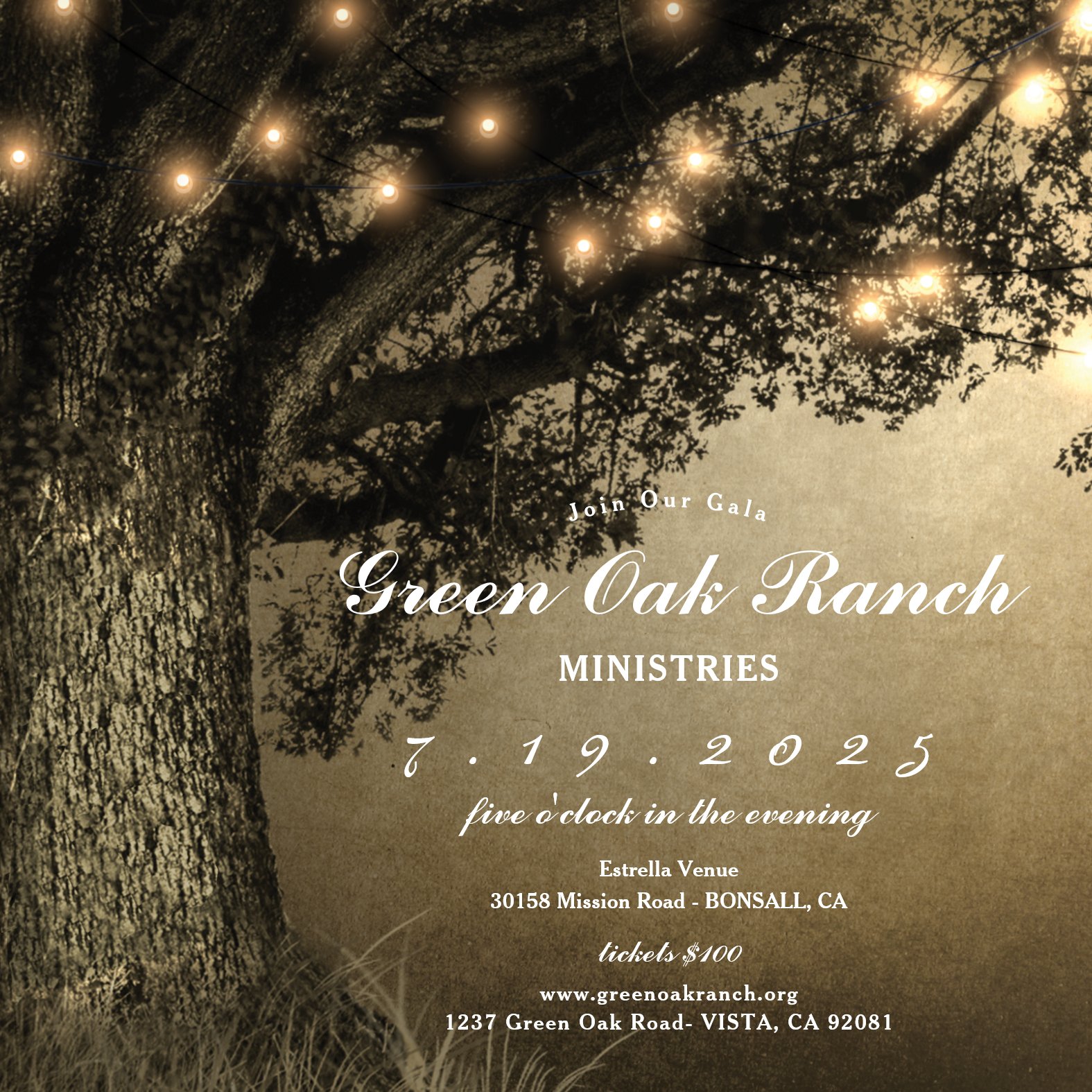 Green Oak Ranch Ministries Gala | DonationMatch