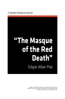 The Masque of the Red Death eNotes Response Journal -... - Literature ...